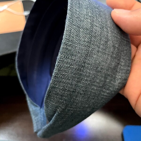 Dark Brown Lace Headband, Christian Veil, Structured Religious Head ...