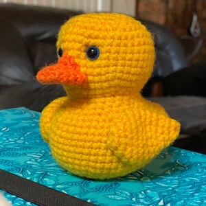Yellow Rubber Duck Crochet PATTERN Amigurumi Ducky Tutorial - Etsy