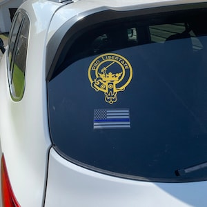 HUGINN and MUNINN With GUNGNIR Vinyl Sticker Decal Asatru Norse Thor ...