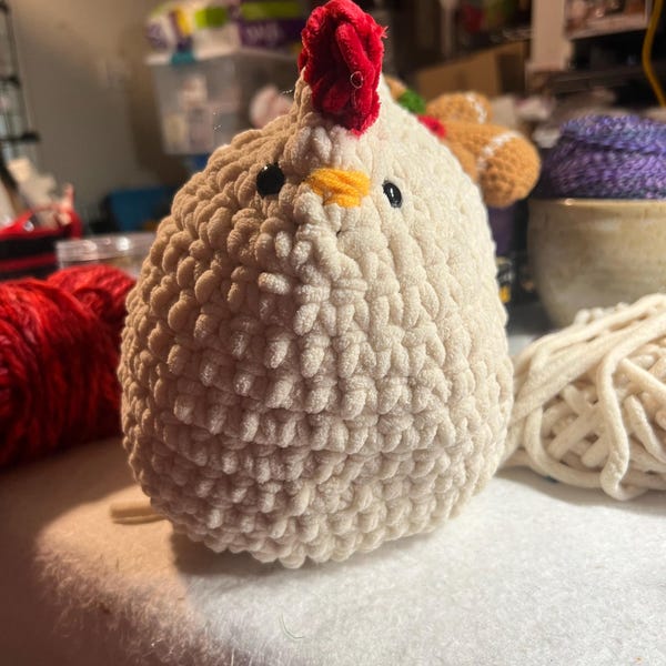 Mama and Mini Mabel Chicken™ CROCHET PATTERN - Etsy