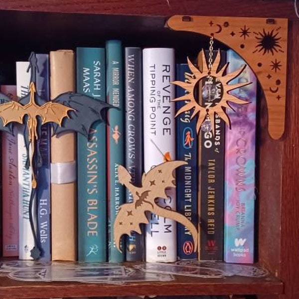 Corner Bookshelf Sun Suncatcher Corbel Hanger | Bookshelf Crystal ...