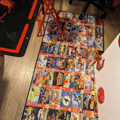 Gamer Rug, Game Rug, Gaming Rug, Play Room Rug, Colorful Rug, Home ...