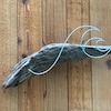 Ocean Waves Wire Art | Single Line Wire Art | Waves Wall Art - Etsy