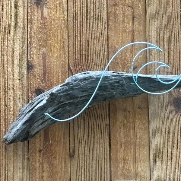 Ocean Waves Wire Art | Single Line Wire Art | Waves Wall Art - Etsy