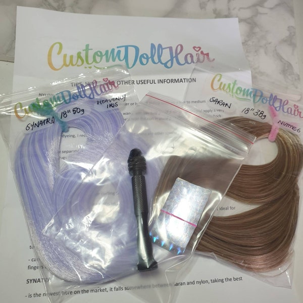 Rerooting/rehairing Tool for Dolls - Includes SIX (6) Needles - You ...