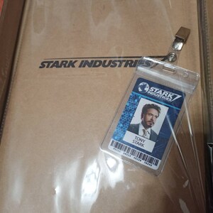 Iron Man Secret File Ironman Tony Stark S.H.I.E.L.D. Files Paper Props ...