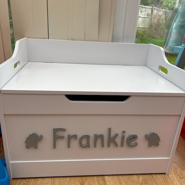 Personalised Toy Box - Etsy