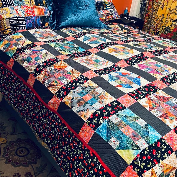 Quilt Pattern Colossal Round Rug Jelly Roll Rug Jelly Roll Patterns ...