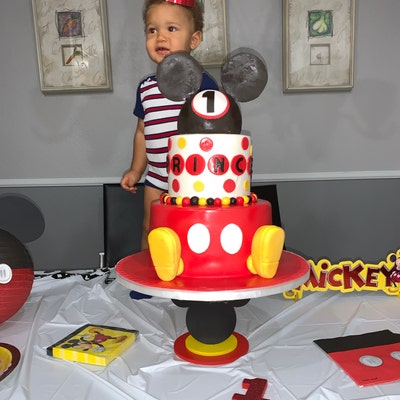 Mickey Mouse Cake Stand Mickey Cake Smash Cake Cake Pop Stand - Etsy