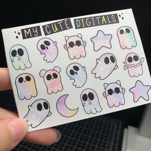 Instant Download Printable Spooky Notes, Digital Dot Grid Notepad - Etsy