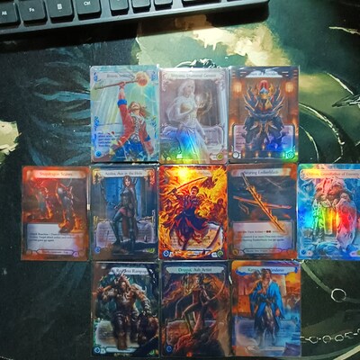 Levia, Shadowborn Abomination Alter Token Flesh and Blood TCG - Etsy