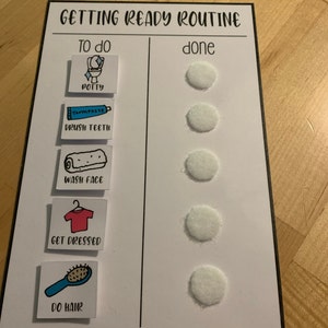 Kids Chores Icons Set Daily Tasks, Organizer Clipart, Chore Chart ...