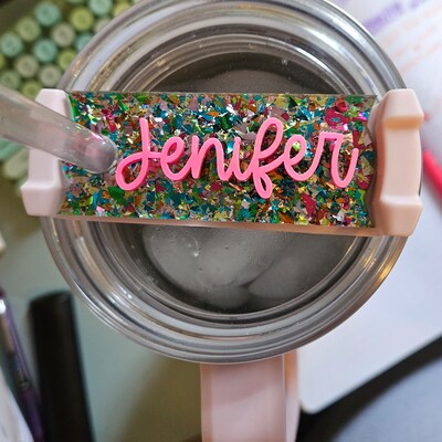 Stanley Personalized Name Tag 30oz or 40oz Stanley Tumbler Name Plate ...