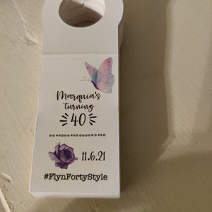 Custom Shot Bottle Tags, Party Favor Bottle Tags, Shot Bottle Labels ...