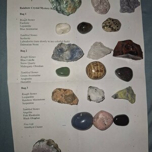 Luck & Opportunities Crystal Set Good Fortune Stones Crystals for ...