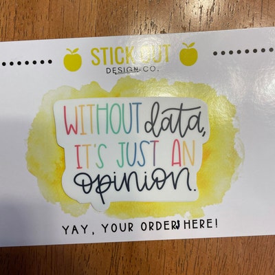 Data Sticker Laptop Sticker Teacher Sticker Special Education Teacher ...