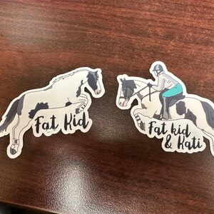 Custom Horse Sticker Waterproof Vsco Laptop Water Bottle Sticker Photo ...