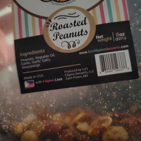 Filipino Roasted Garlic Peanuts | Adobong Mani | Authentic Filipino ...