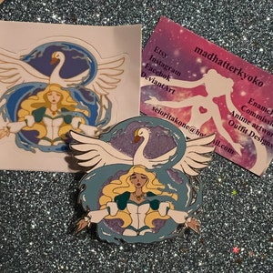 Swan Princess Odette Transformation Pin - Etsy