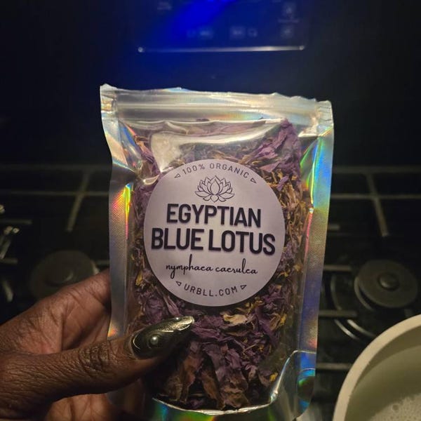 Triple Lotus Pre-ground Blend • Egyptian Blue Lotus + Sacred White ...