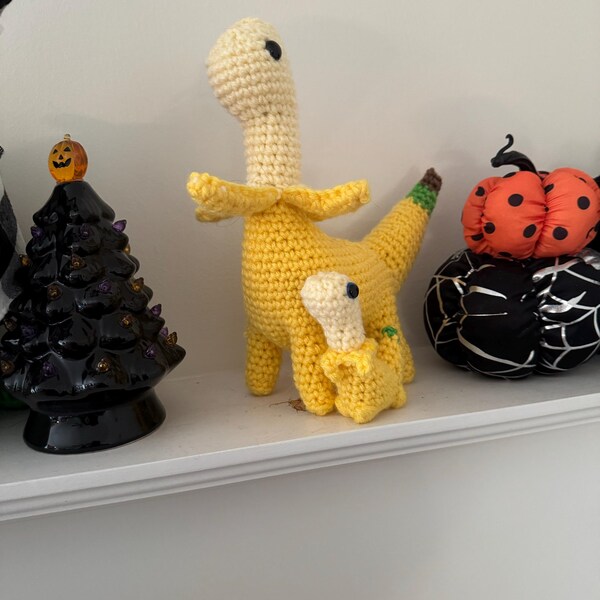 Baby Bananasaurus NO SEW Crochet Pattern - Etsy