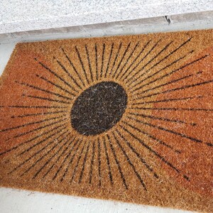 Doormat, Mid Century Modern, Welcome Mat Mid Century Modern, Midcentury ...