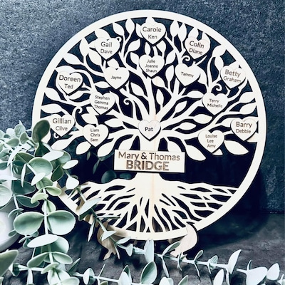 Tree of Life DXF File Svg / Png / Pdf / Eps / Ai File Cnc Plasma, Vinyl ...