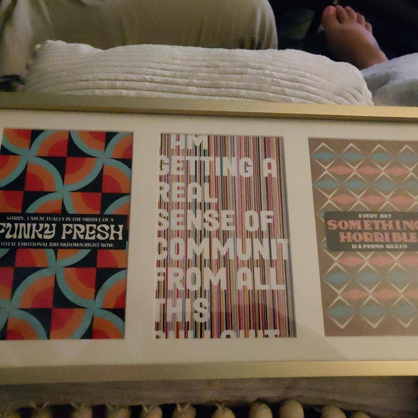 Retro Synthwave Midcentury Modern Pool Sunset 12 by 18 Poster All You ...