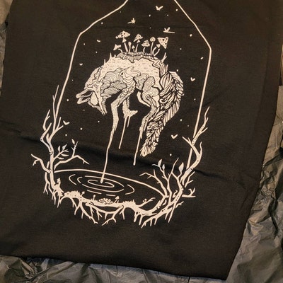 The Hermit Owl Tarot T-shirt Dark Academia Clothing Gothic Grunge ...