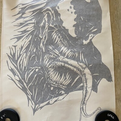 Bane Wall Decal Sign Vinyl Sticker Stencil Superhero Poster - Etsy