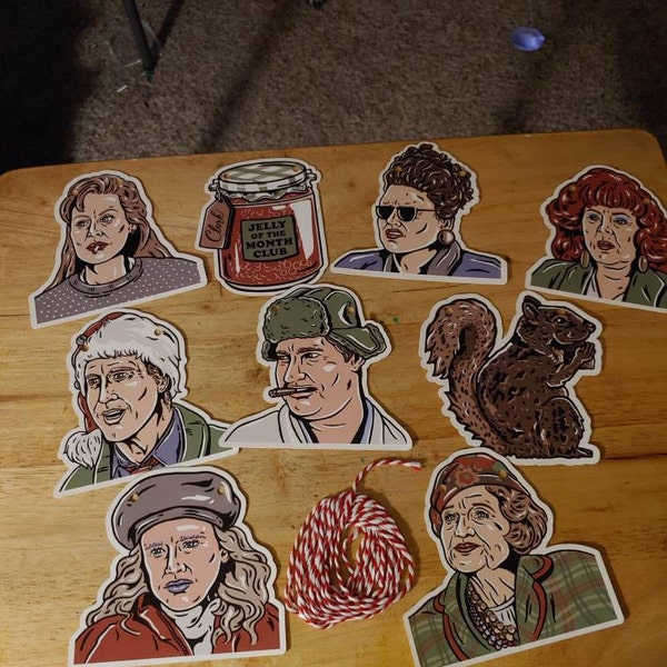 Griswold Christmas Garland, Holiday Banner, Cousin Eddie, Clark ...