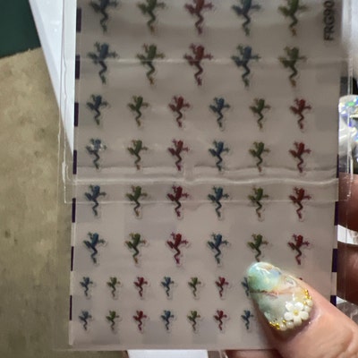 Biohazard Blood Splatter Zombie Nail Art Decal Sticker BIO101 - Etsy