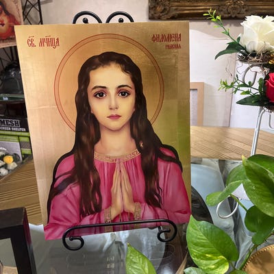 Jesus Christ With the Sacred Wound of the Shoulder Religious Icon a ...