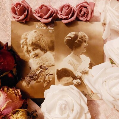 Antique German Advertising Chromo Trade Card, in Spring, Liebig Card ...