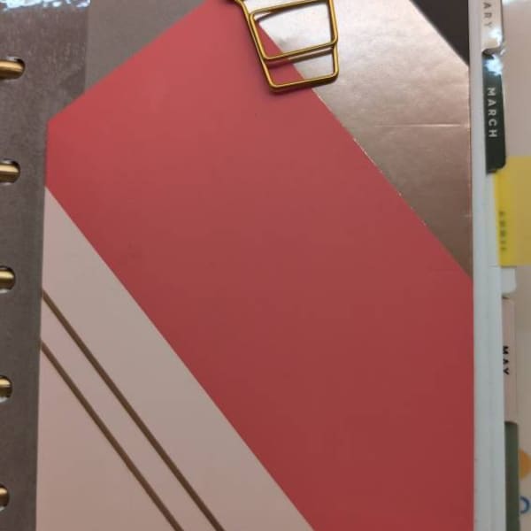 Reusable to Do / Notes Laminated Planner Insert With Elastic Pen Holder ...