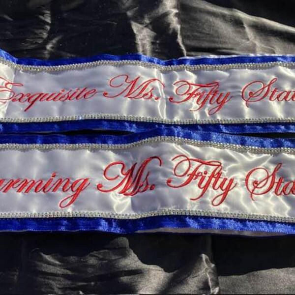 Graduation Sash Custom Graduation Sash Personalized Sash Your Text Sash ...