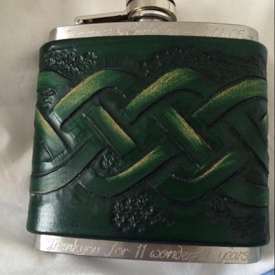 Leather and Antler Tankard Belt Loop Hanger Biker - Etsy