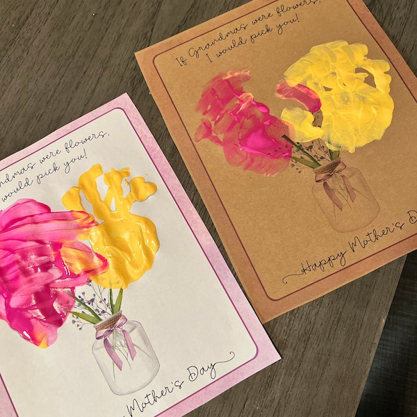 Mothers Day Crafts for Kids Printable, Preschool Gift for Mom ...