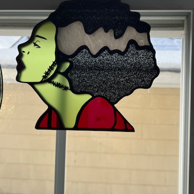 Frankenstein Suncatcher / Wall Decor / Window Decor / Bride's Sidekick ...