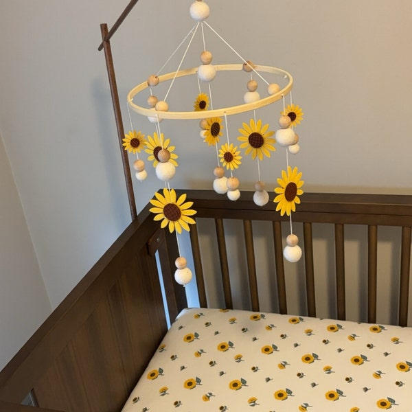 Leaf Mobile, Boho Baby Mobile, Boho Mobile, Boho Nursery Decor, Boho ...