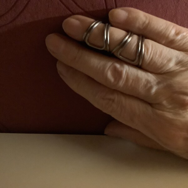 Lateral Deviation Arthritis Splint Ring, Adjustable Brass, Bronze ...