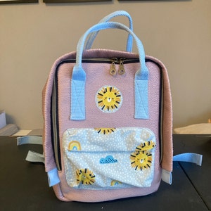 Mini Backpack Canvas Bag Sewing Pattern Bag PDF Pattern One Size - Etsy