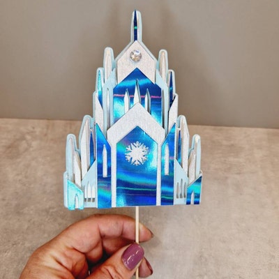 Frozen Castle SVG File for Cake Topper or Party Decorations Arendelle ...