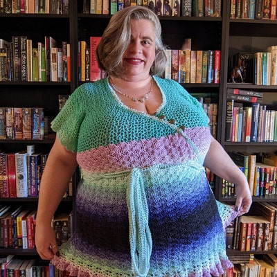 Crochet Top Pattern // Foxglove // Adjustable Size Inclusive Lacy ...