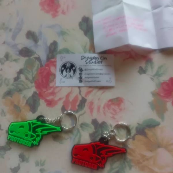 Furr-emoticons - Protogens - 3D Printed Furry Keychains (custom ...