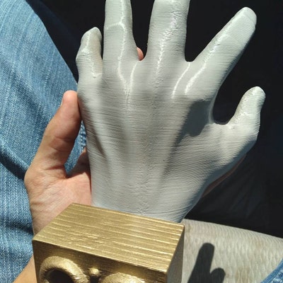 Decayed Face Hand Cosplay Piece - Etsy