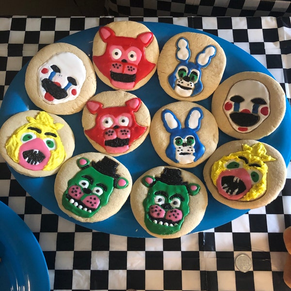 Five Nights at Freddy's Cookie Cutters Party Pack. Throw a Five Nights ...