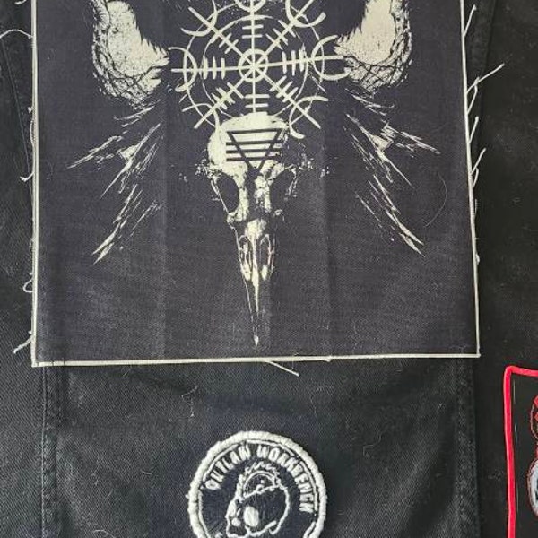 Baphomet Kimono, Baphomet, Satan, Devil, Satanic Temple, Baphomet Robe ...
