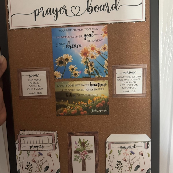 Prayer Board Kit | Prayer Board Starter Kit | Prayer Board Kit ...