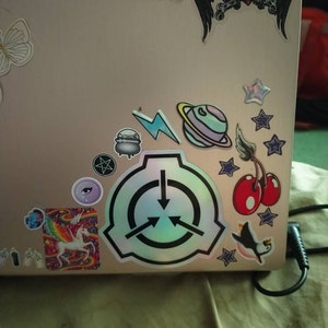 SCP Logo Holographic Sticker 3-inch RESTOCKED - Etsy